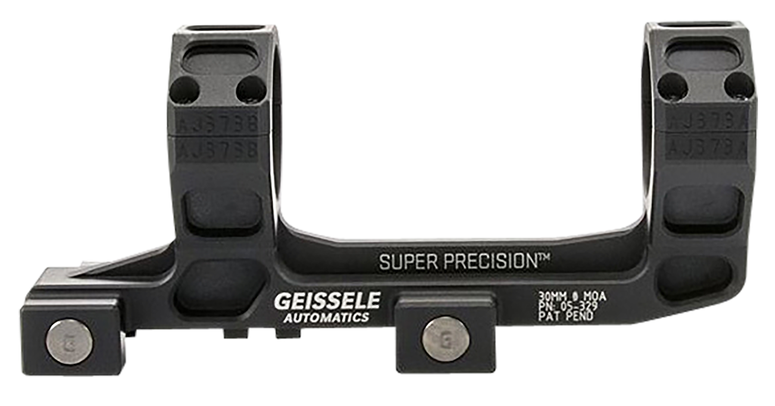 Geissele Automatics Super Precision 30mm Scope Mount (Vortex 1-6) Rings ...