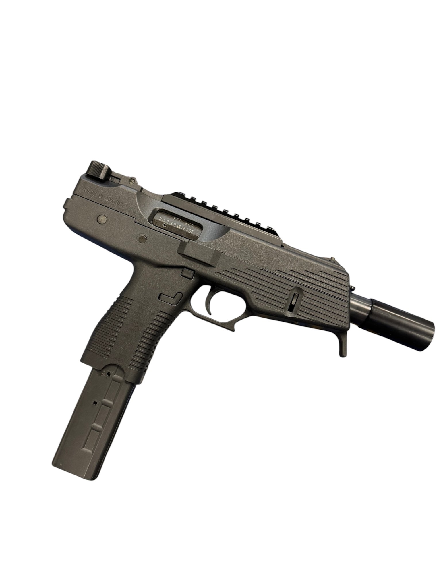 Steyr Mannlicher SPP B&T TP9 9mm Semi-Auto Pistol 5 Inch Barrel Black ...
